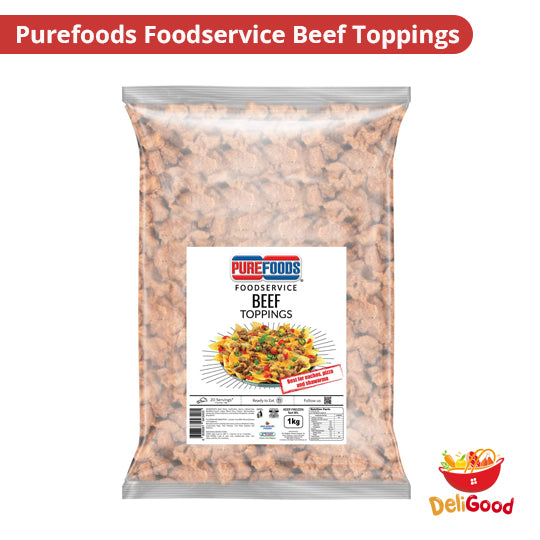 Purefoods Foodservice Beef Toppings 1 kilo – DeliGoodPH