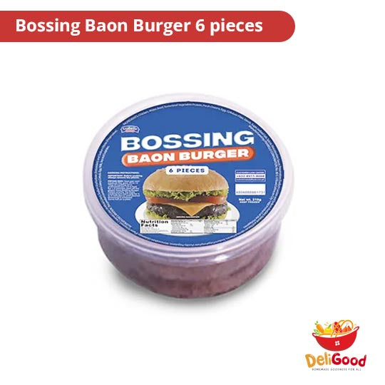 Bossing Baon Burger 6 pieces – DeliGoodPH