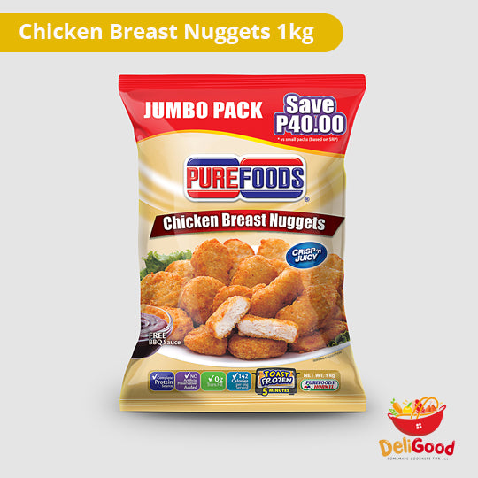 Purefoods Chicken Breast Nuggets 1kl – DeliGoodPH