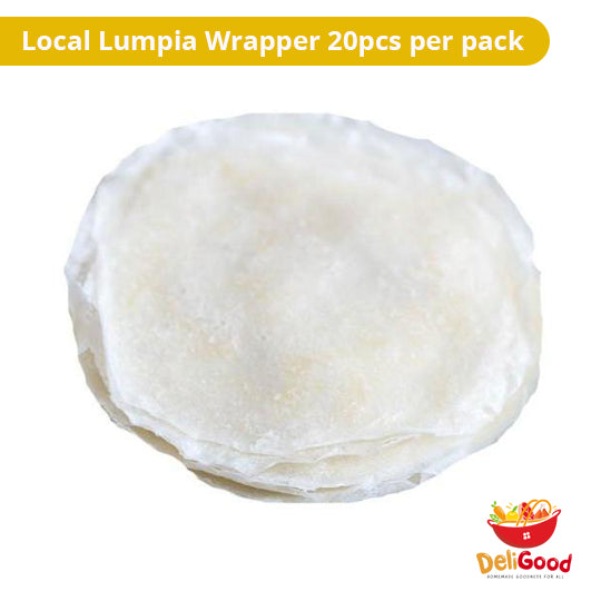 Local Lumpia Wrapper 20 pcs per pack – DeliGoodPH