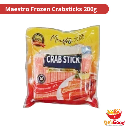 Maestro Frozen Crabsticks 200g – DeliGoodPH