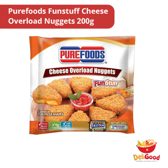 Purefoods Funstuff Cheese Overload Nuggets 200g – DeliGoodPH