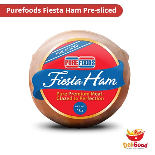 Purefoods Fiesta Ham Pre-sliced 1.0 KILO – DeliGoodPH