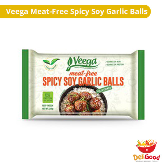 Veega Meat-Free Spicy Soy Garlic Balls 250g – DeliGoodPH